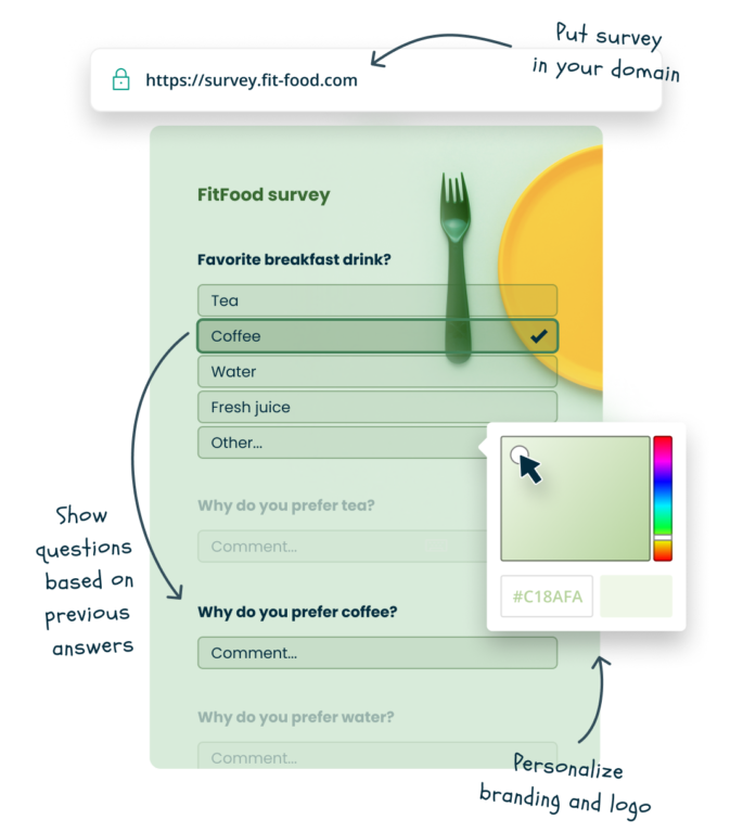 AI Survey Creator - Startquestion - create online survey and forms