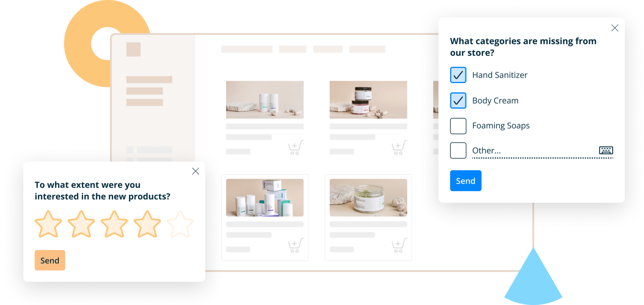 Website Surveys - Startquestion - create online survey and forms