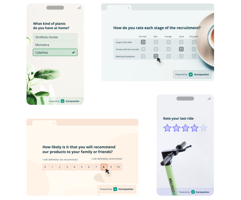 AI Survey Creator - Startquestion - create online survey and forms