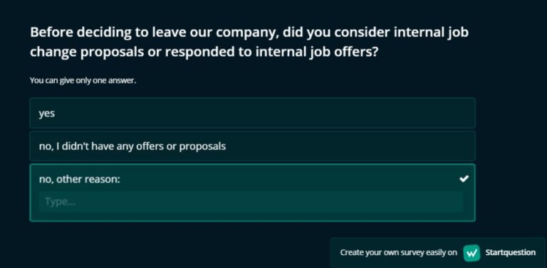 Yes or No Questions in Online Surveys - Startquestion - create online ...